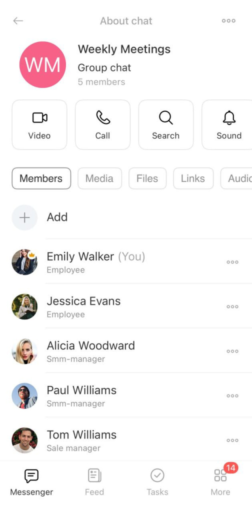Bitrix24 Chat: new interface and features